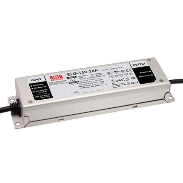 MEAN WELL ELG-150-48AB LED Driver CV 150W 48V 3.13A ADJ+DIM IP65 - NO plug | Power Supplies ...